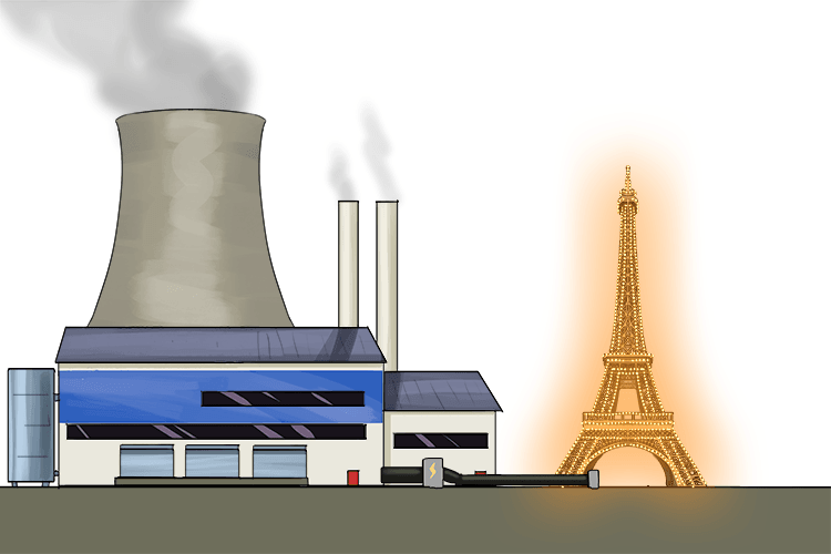 French Word – l'electricité – Mammoth Memory