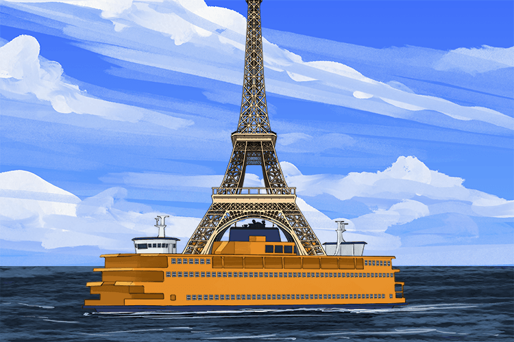 French Word – le ferry – Mammoth Memory