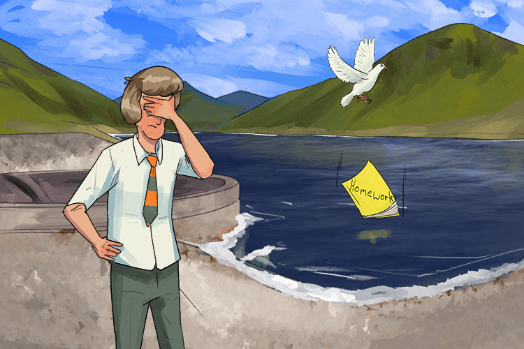 French Word – les devoirs – Mammoth Memory