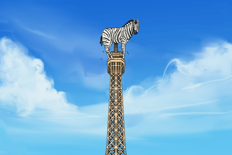 French Word – la zèbre – Mammoth Memory