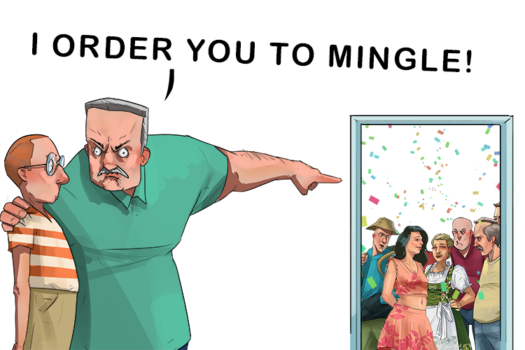 Mandarin Word – mingling – Mammoth Memory