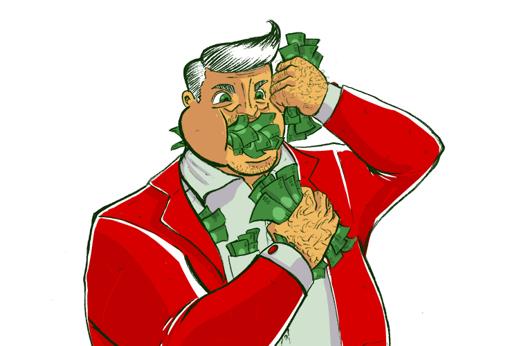 Greed is the selfish and excessive desire for more